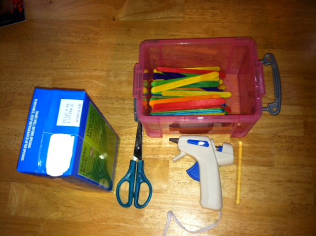 Fun Functional Container Craft with Popsicle Sticks - Cleverly Changing