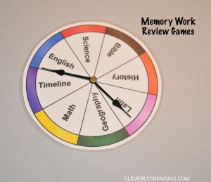 Homeschooling is Fun: 10 Memory Work Review Games - Cleverly Changing