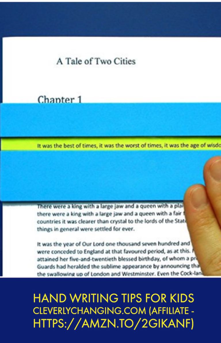 How to Help Your Child's Handwriting Improve - Cleverly Changing