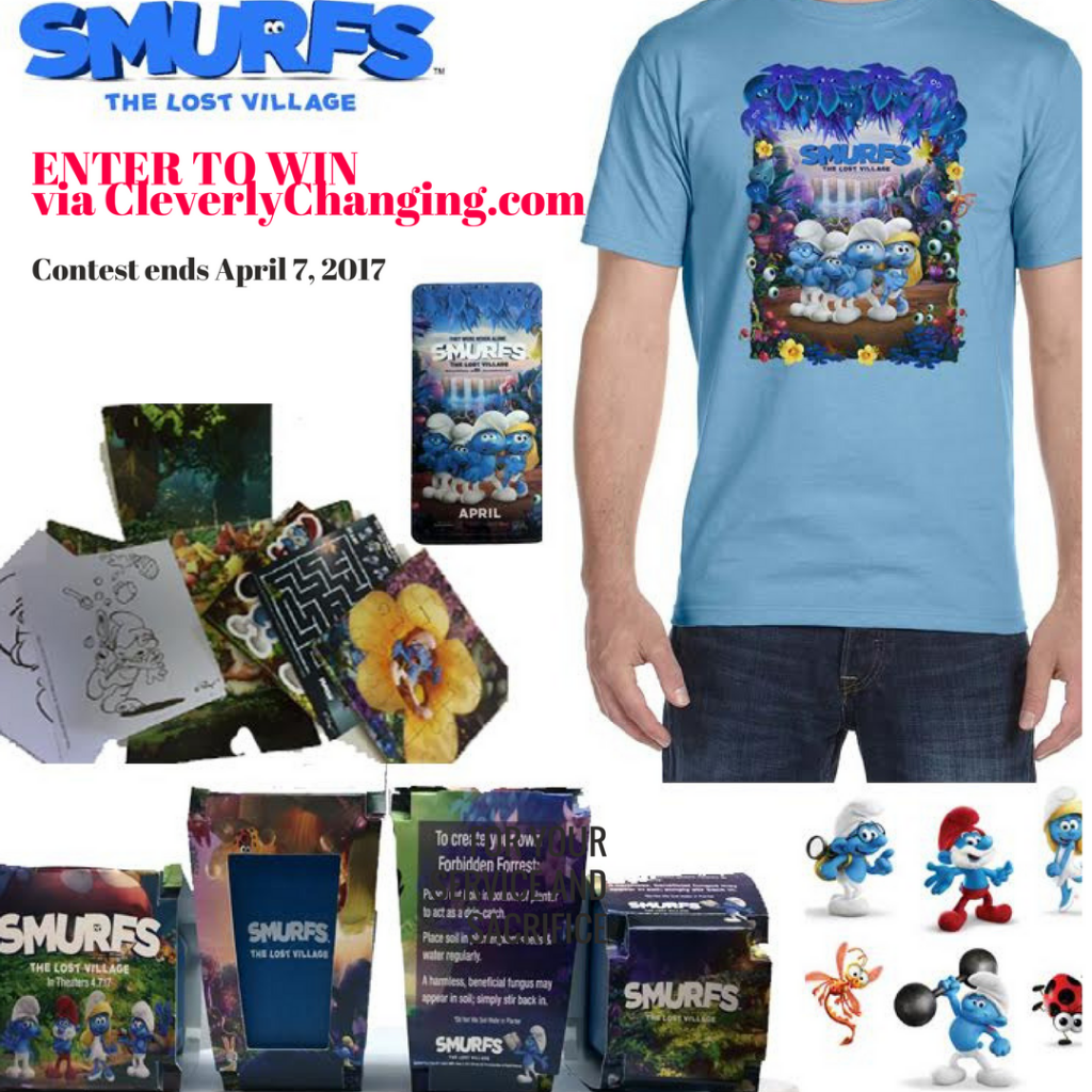 Enter to Win Smurfs: The Lost Village Swag - Cleverly Changing