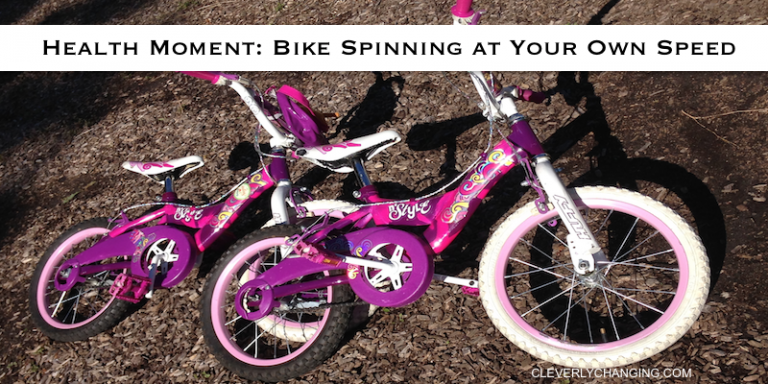 Health Moment: Bike Spinning at Your Own Speed - Cleverly Changing