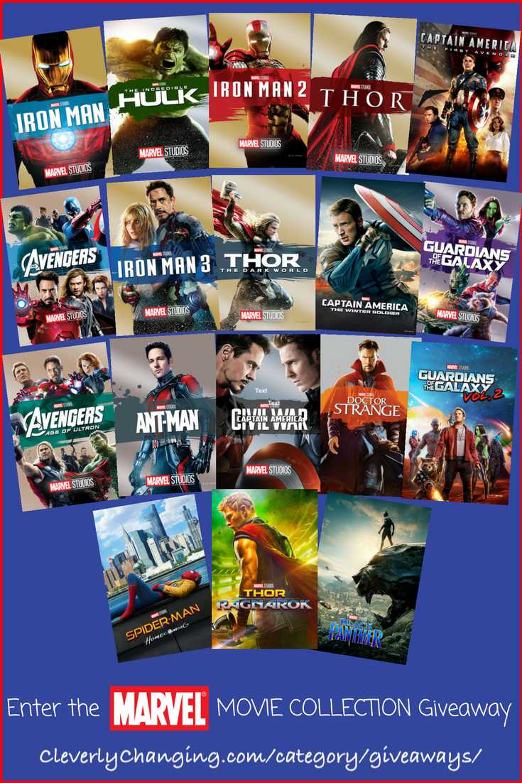 Enter To Win The Entire Disney Marvel Collection ARV $295 - Cleverly ...